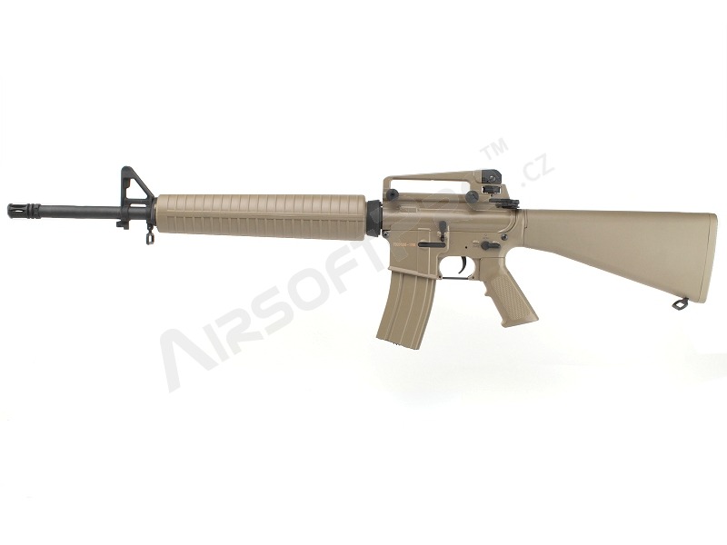 M4, M16, SR25, 416 : Airsoft puska M16A3, (CM.017) - TAN - AirsoftPro.hu